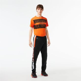 Lacoste Jogginghosen f&uuml;r Herren (Schwarz/Wei&szlig;)