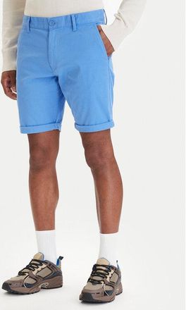 Tommy Jeans Stoffshorts Scanton DM0DM22852 Blau Slim Fit