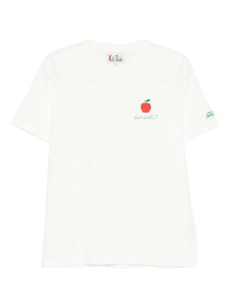 MC2 Saint Barth t-shirt à broderies - Blanc