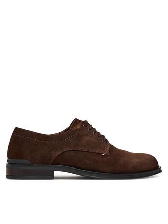 Tommy Hilfiger Halbschuhe Corporate Derby FM0FM05582 Braun