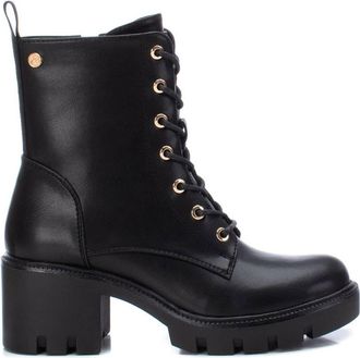 Xti Freizeitstiefeletten Damen Schwarz - Bequeme und vielseitige Schuhe - Casual Mode - Modell 14184001 (Größe 41)