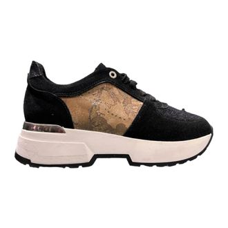 Alviero Martini 1A Classe Schwarze Low-Top-Sneaker - - Shoes - Damen - Schwarzk - 36 EU