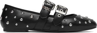 Buffalo Ballerinas Buffalo Daphne Stud 1620059 Schwarz