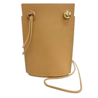 Loewe Pre-owned Pebble Dice Pocket Anagram Classic Calf Shoulder Bag - - Pre-owned - Damen - Beige - ONE SIZE