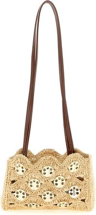 Paco Rabanne Femme, Sacs, Beige, Taille: ONE Size 1969 Shoulder Bag