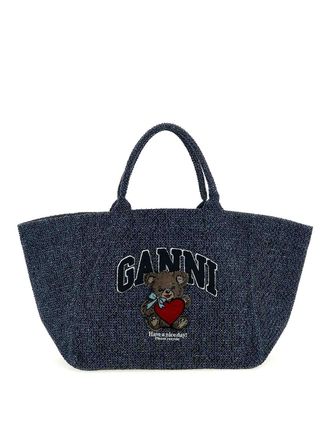 Ganni Sac Cabas - Bleu