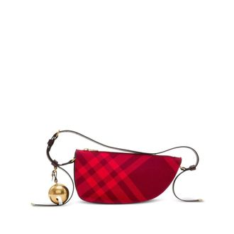 Burberry Shield Mini Schultertasche - - Bags - Damen - Rot - ONE SIZE