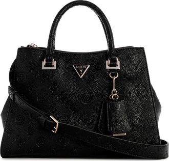 Guess Cresidia Society Satchel Black