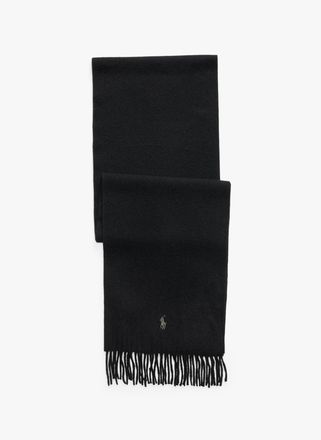 Polo Ralph Lauren Echarpe &agrave; logo en cachemire