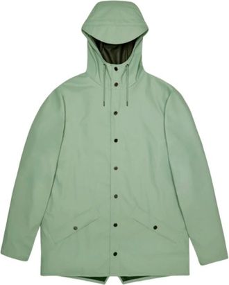 Rains unisex, Vestes, Vert, Taille: XS Veste