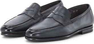 Santoni Loafer aus Leder