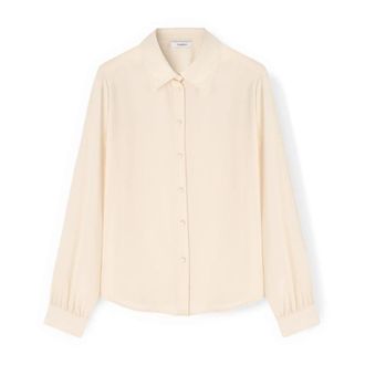 Motivi Cr&ecirc;pe de Chine Hemd - - Blouses & Shirts - Damen - Wei&szlig; - XL