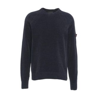 Peuterey Blauer Strickpullover Aw25 - - Knitwear - Herren - Blau - L