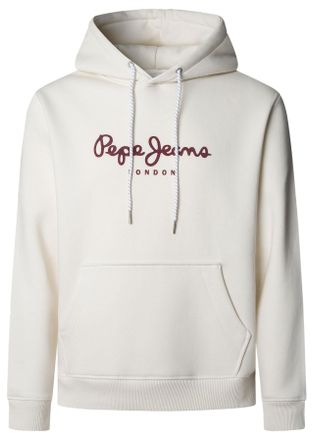Pepe Jeans London Herren Macbeth Plain Hoodie Sweatshirt, Beige (Elfenbeinwei&szlig;), M