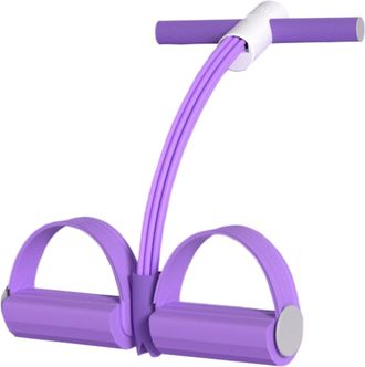 Generico Widerstandsbänder - Yoga-Stretchseil | elastische Bänder mit hoher Dichte mit Griffen für Pilates, Fitnessstudio, Reisen, Training, Fitness, Frauen