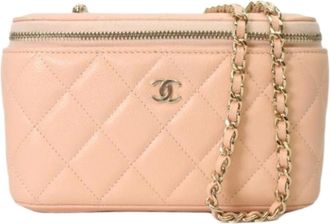 Chanel Sac bandouli&egrave;re vintage Pre-owned - Femme - Pre-owned - Rose - Taille: ONE Size