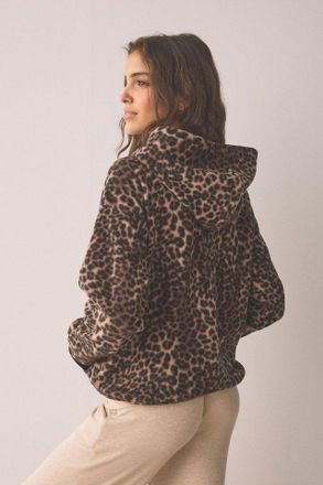 Next Fleecejacke Borg-Fleece mit halben Rei&szlig;verschluss (1-St)