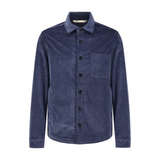 Maurizio Baldassari Hemdjacke aus Cord mit Kaschmir