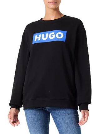 HUGO BOSS Classic Crew_B Jersey, Black1, L Women