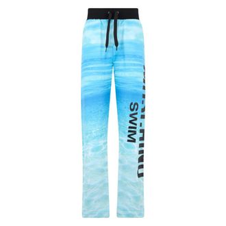 Moschino Damen, Hosen, Blau, MGr&ouml;&szlig;e