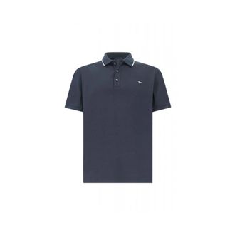Paul & Shark Aqua Touch Baumwoll-Polohemd - - Tops - Herren - Blau - XL