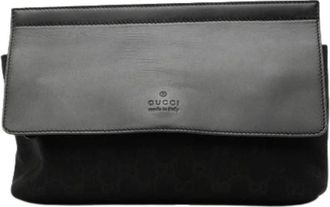 Gucci Sac banane vintage doccasion - Femme - Pre-owned - Noir - Taille: ONE Size