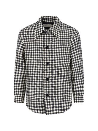 Ami Virgin Wool Checked Jacket