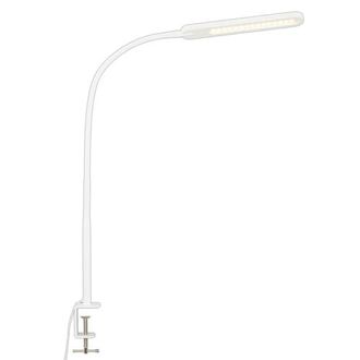 Briloner Leuchten - LED Klemmleuchte, Klemmlampe mit Touchfunktion, dreh- und schwenkbar, in Stufen dimmbar, Farbtemperatursteuerung, B&uuml;rolampe 8 Watt, 600 Lum