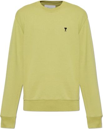 Ami Homme, Sweatshirts et sweats &agrave; capuche, Vert, Taille: XL Logo SweaT-shirt
