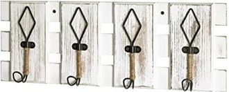 Haku Möbel Garderobenleiste vintage, MDF, Metall - Maße: B 55 x H 20 x T 7 cm, Style: Industrial