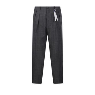 Santaniello Pantalon Mir&ograve; Rima - Homme - Pantalons - Gris - Taille: M