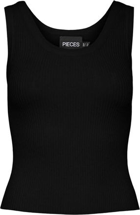 Pieces PCPRISTA SL Short O-Neck Knit BC