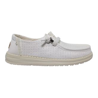 Hey Dude Wendy Frayed Canvas - - Shoes - Damen - Wei&szlig; - 41 EU