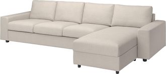 IKEA VIMLE Bezug für 4er-Sofa mit Récam