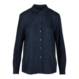 Tommy Hilfiger Viskose Hemd - - Blouses & Shirts - Damen - Blau - 2XS