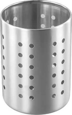 Generic Porte-couverts de cuisine fonctionnel en acier inoxydable pour un nettoyage et un rangement faciles (10 x 12,5 cm)