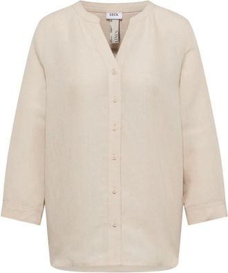 Cecil 3/4-Arm-Tunika - - Blouses & Shirts - Damen - Beige - L
