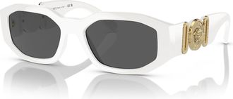 Versace Unisex 0ve4361 Sonnenbrille, Wei&szlig; (White), 53