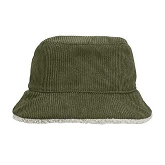 noTrash2003 Chapeau de p&ecirc;cheur r&eacute;versible pour homme et femme - Ext&eacute;rieur en velours c&ocirc;tel&eacute; - Int&eacute;rieur en peau de sherpa - Hip Hop Urban Automne - 2 couleurs et 
