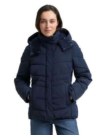 Tom Tailor Steppjacke Regular mit Logo Stickerei