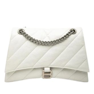 Balenciaga Sac bandouli&egrave;re vintage Pre-owned - Femme - Pre-owned - Blanc - Taille: ONE Size