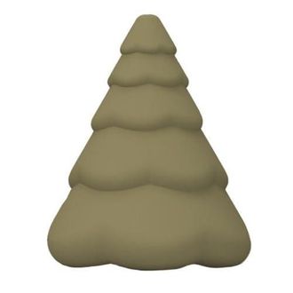 Cooee Design Snowy 20cm Olive, Keramik, Weihnachtsbaum, Tanne, Weihnachtsdekoration