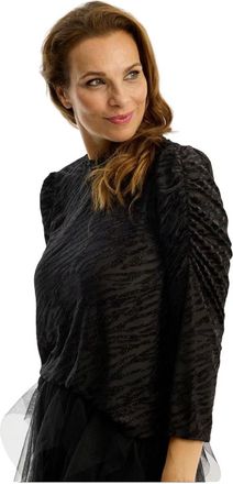 In Front IN Front, Femme, Blouses et Chemises, Noir, Taille: 46 FR Blouses