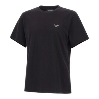 Barbour Homme, Tops, Noir, Taille: XL T-shirt Sport Essentiel