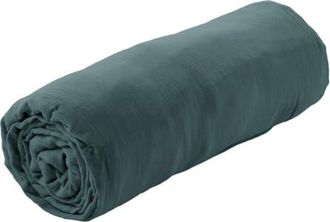 Altobuy OUREA - Drap Housse 90x190cm Gaze de Coton Canard