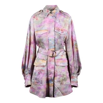 Zimmermann Abito Sahariana Svasato - - Dresses - Damen - Rosa - S