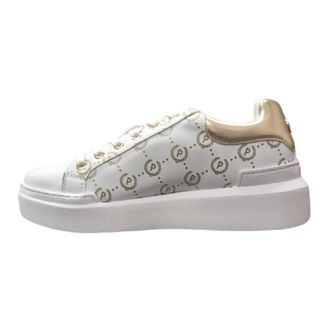 Pollini Femme, Chaussures, Blanc, Taille: 38 EU Baskets Basses