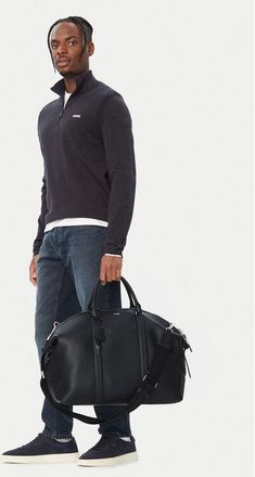 HUGO BOSS Tasche Derwil 50573152 Schwarz