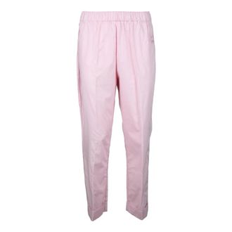 Semicouture Baumwoll-Casual-Hose - - Trousers - Damen - Rosa - S