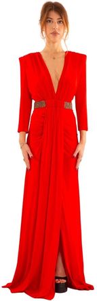 BABYLON Damen, Kleider, Rot, XSGröße